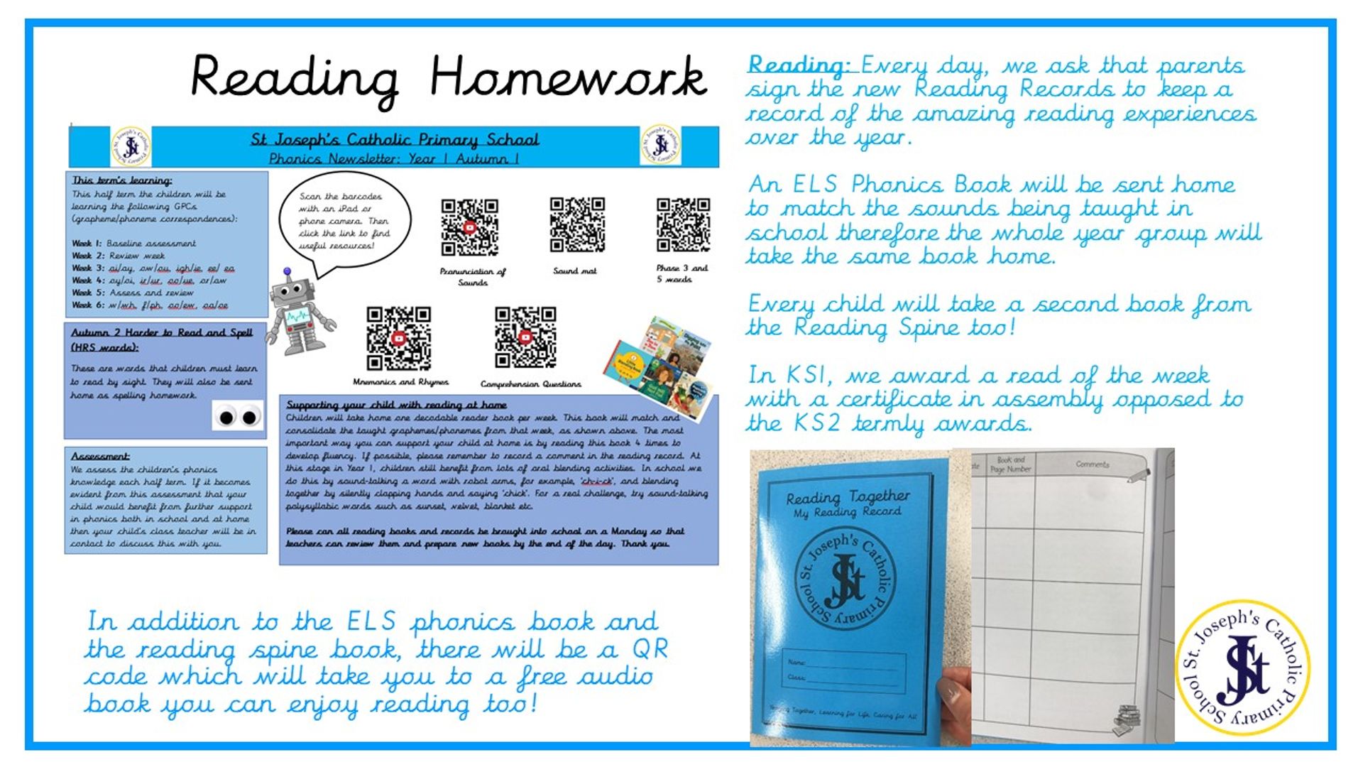 Year One | St Joseph's Catholic Primary School