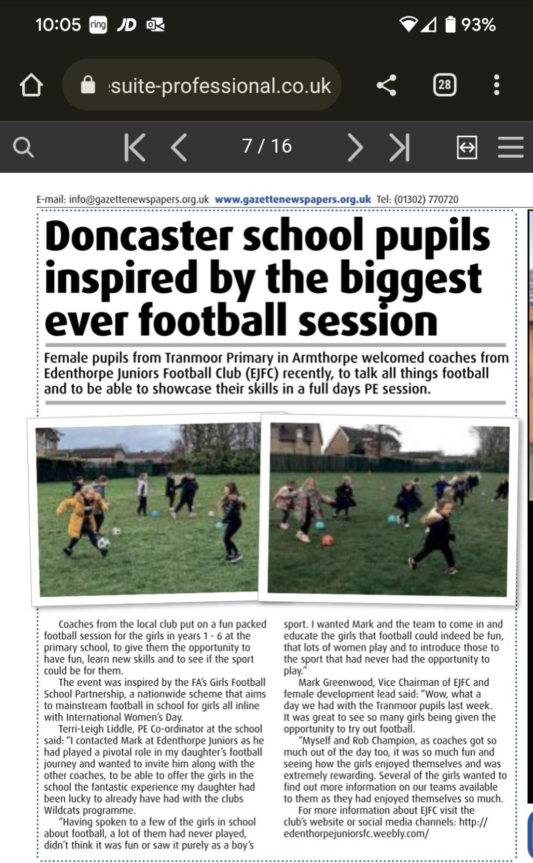 Home | Armthorpe Tranmoor Primary School