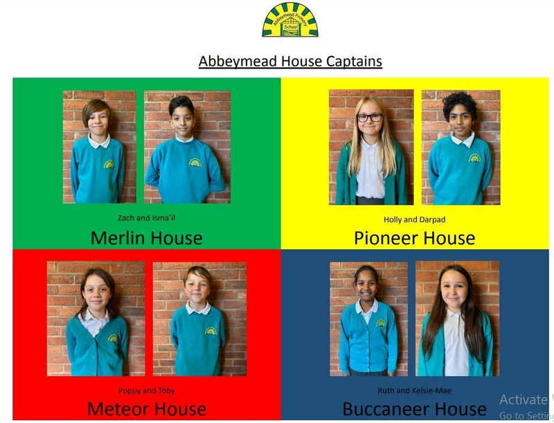 House System | Abbeymead Primary School