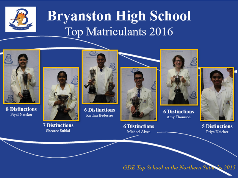 Matric Results | Bryanston High School